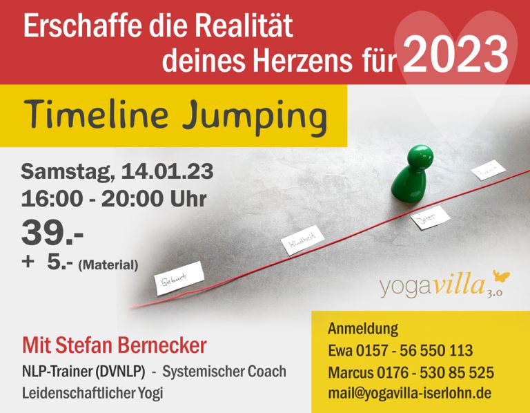 14.01.2023 - Timeline Jumping – Erschaffe die Realität deines Herzens ...